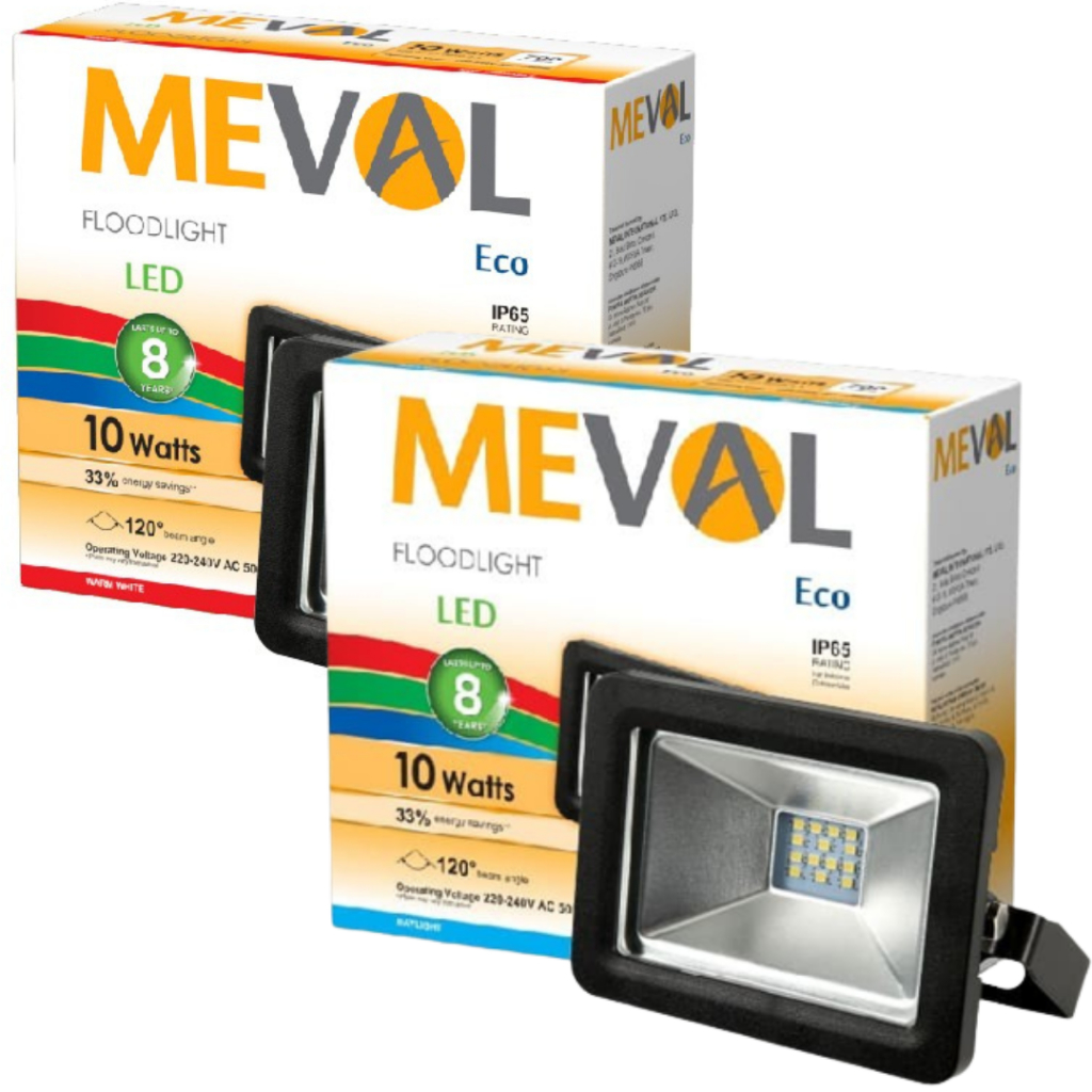 Jual Lampu Sorot LED Floodlight 100W ECO, Meval Lampu Iklan Banner ...