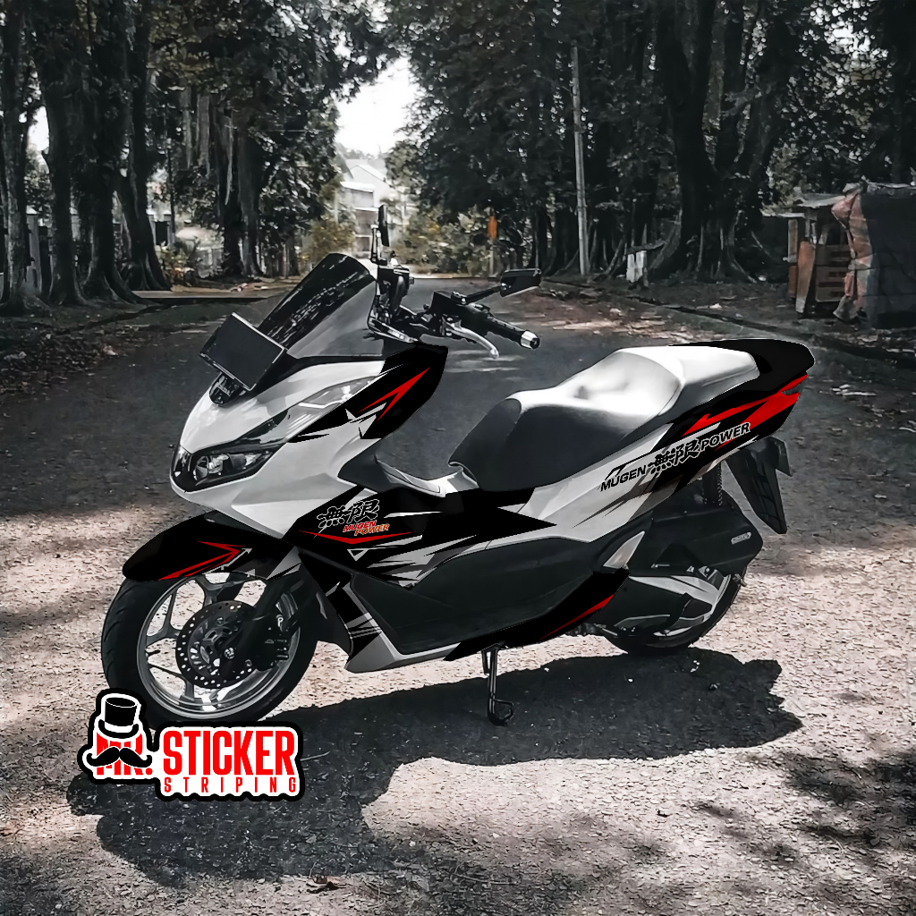 Jual decal honda PCX 150 pcx 160 full body custom sticker free design ...