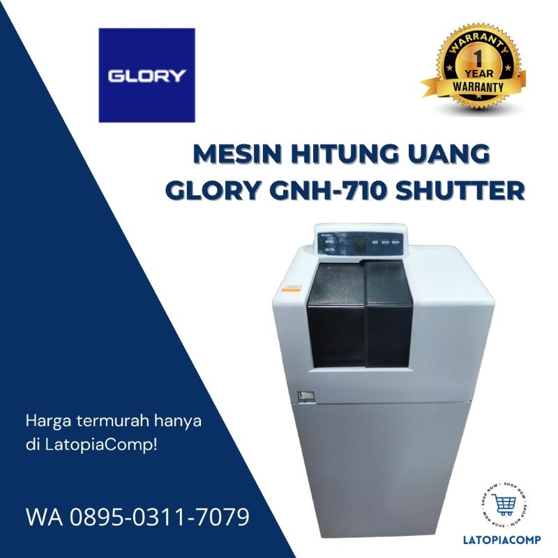 Jual Mesin Hitung Uang Glory GNH-710 Shutter | Shopee Indonesia