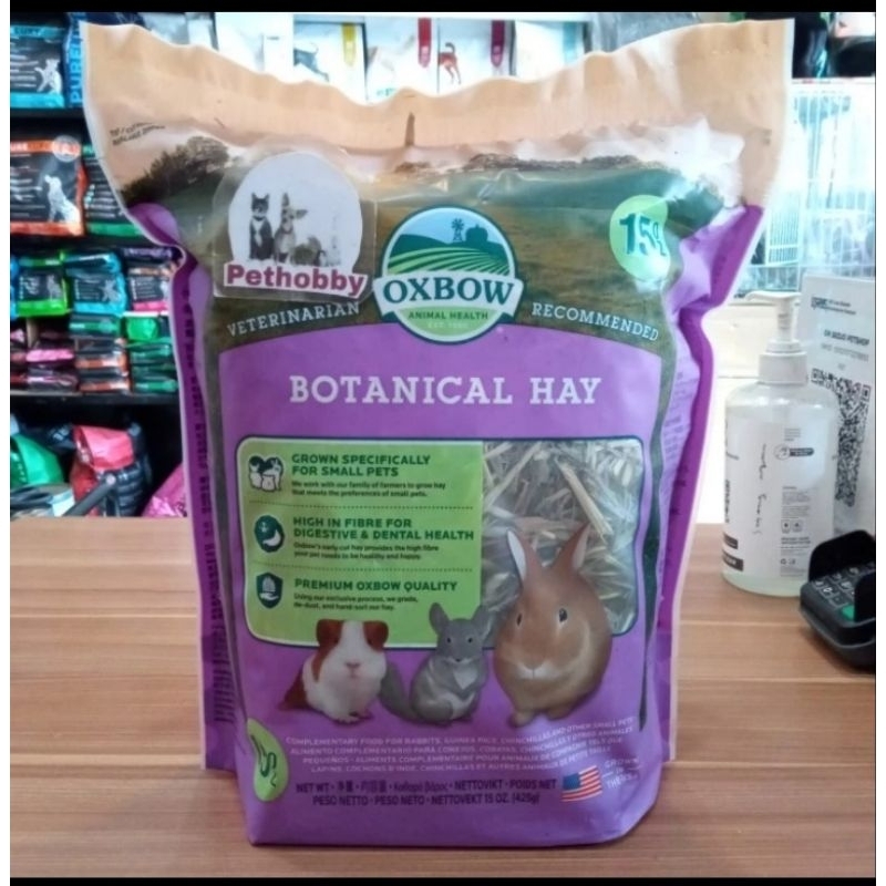 Jual Rumput Oxbow Botanical hay 15 Oz.(425Gr) | Shopee Indonesia