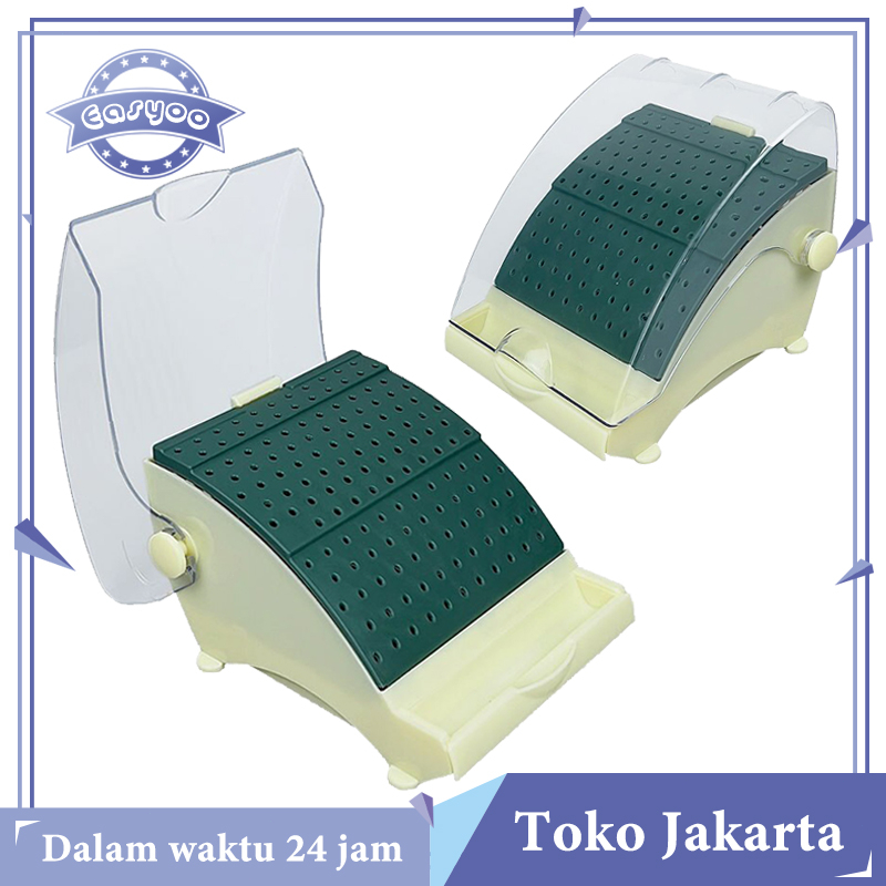 Jual Dental Kotak Bur Holder Tempat 142 Holes Dental Burs Holder ...