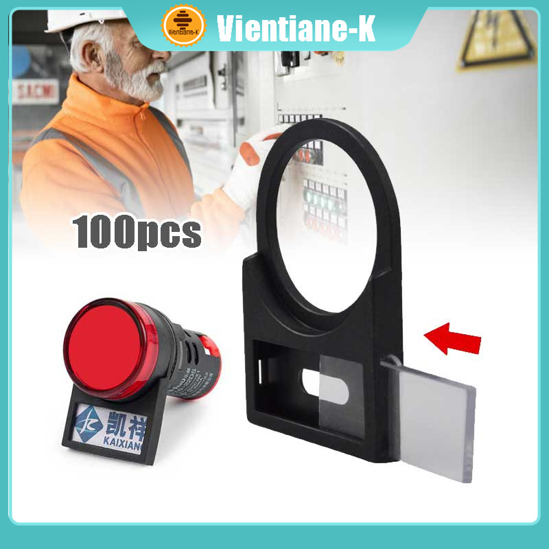 Jual 22mm Legend Plate / Label Pilot Lamp / Penanda Pilot Lamp / Name ...
