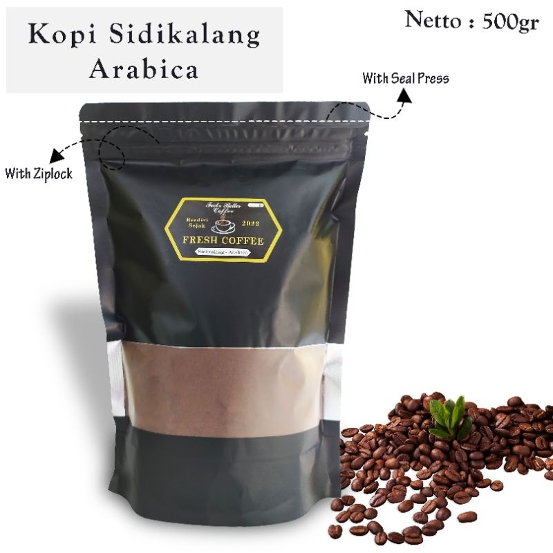 Jual Bubuk Kopi Arabika Sidikalang 500gram | Shopee Indonesia