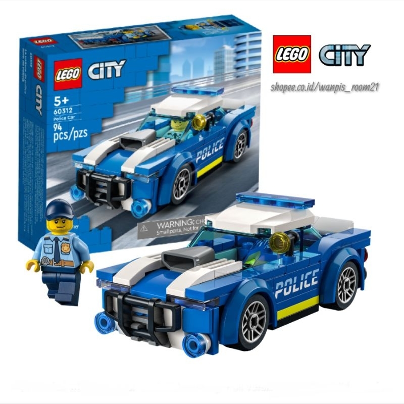 Jual Lego City 60312 Police Car - Lego Mobil Polisi | Shopee Indonesia