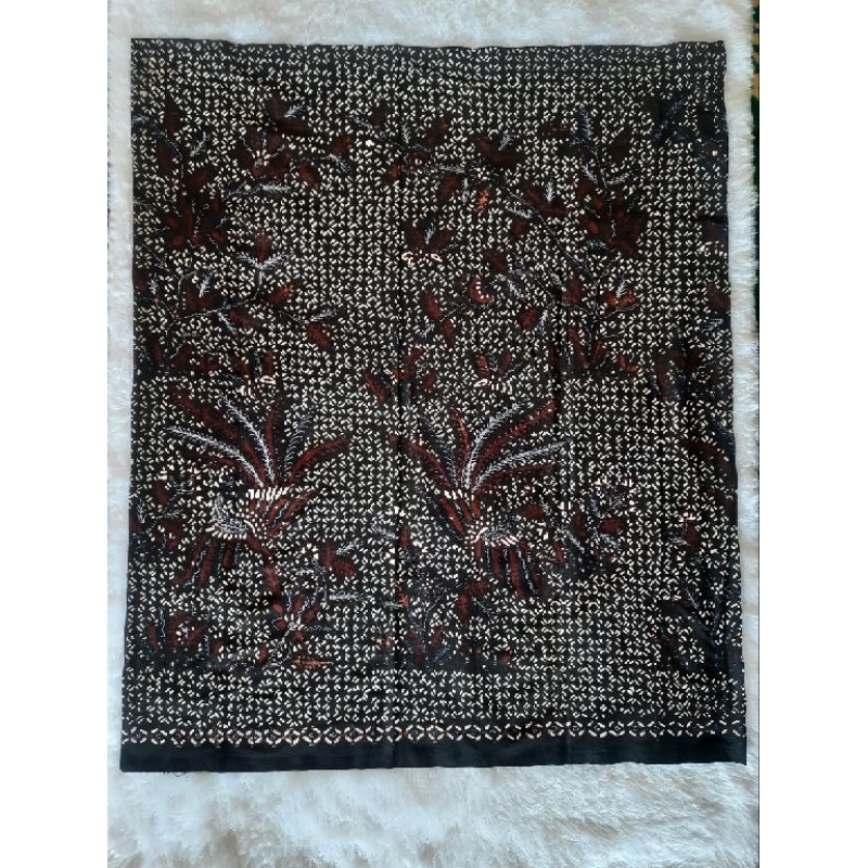 Jual Batik Tulis Bakaran Motif Burung Kopi Pecah | Shopee Indonesia