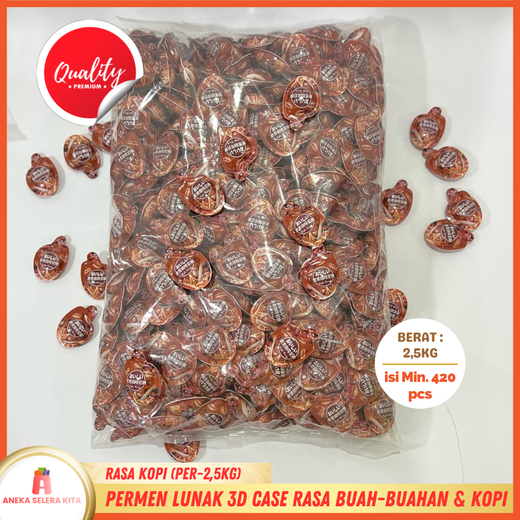 Jual Grosir Murah - Permen Lunak Rasa Durian/Stroberi/Mangga/Kelapa ...