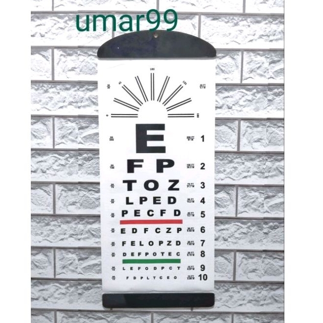 Jual snellen chart | Shopee Indonesia