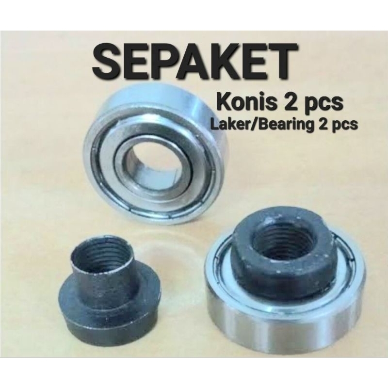 Jual Bearing 6000ZZ Hoyo Hub Freehub As Konis Sepeda Tromol Bos Ponis ...