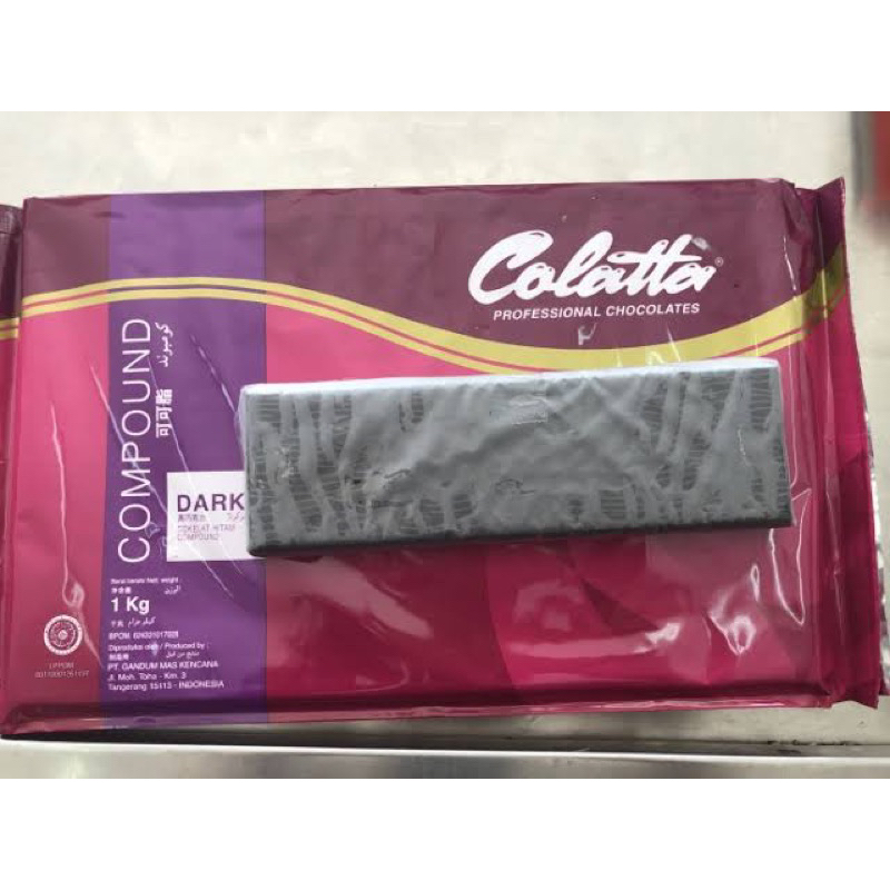 Jual Colatta Compound Dark 500gr (repack) | Shopee Indonesia