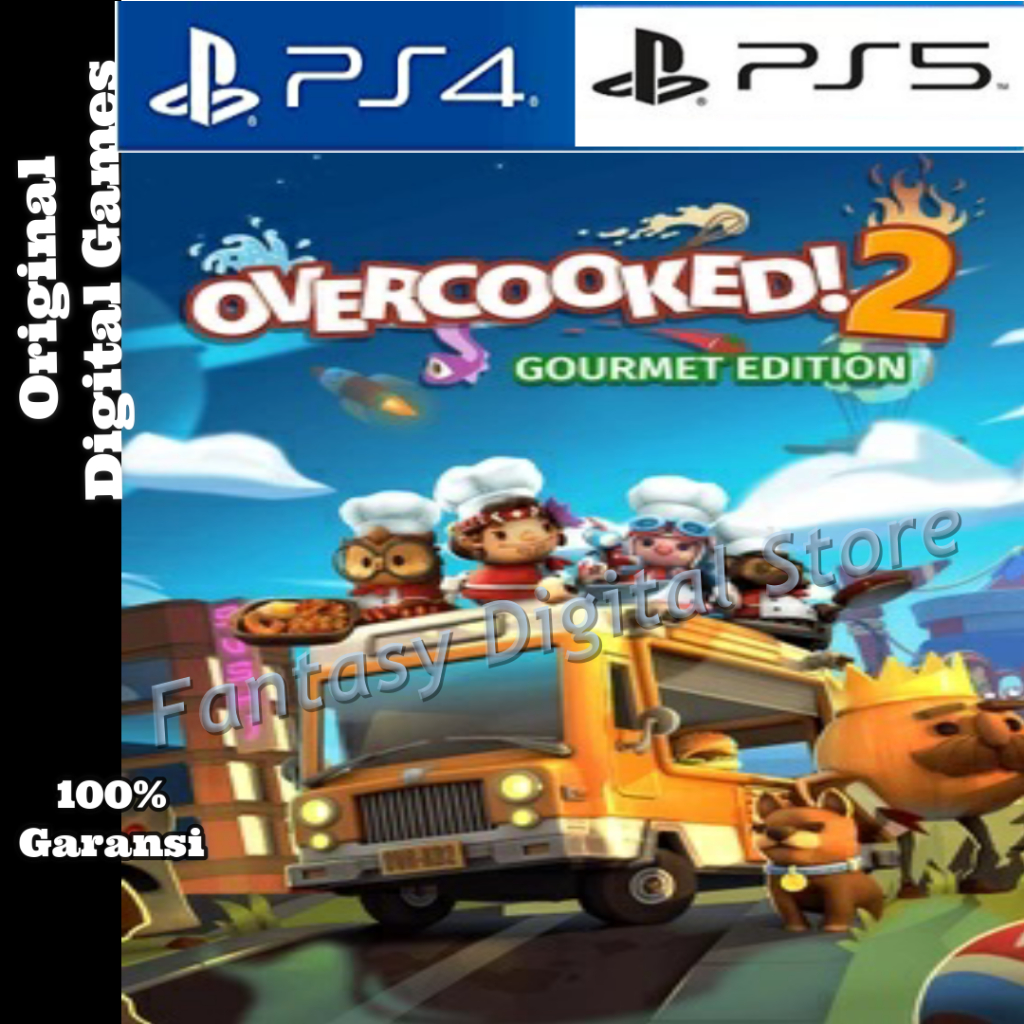 Jual Overcooked 2 Gourmet Edition PS4 PS5 Digital | Shopee Indonesia