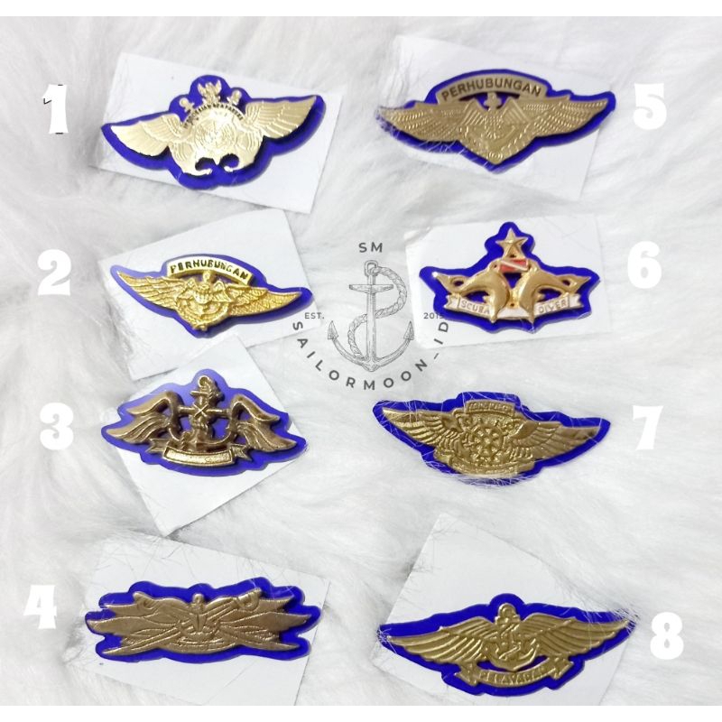 Jual BRIVET INDONESIA SEAFARER WING PELAYARAN WING PELAUT BRIVET ...