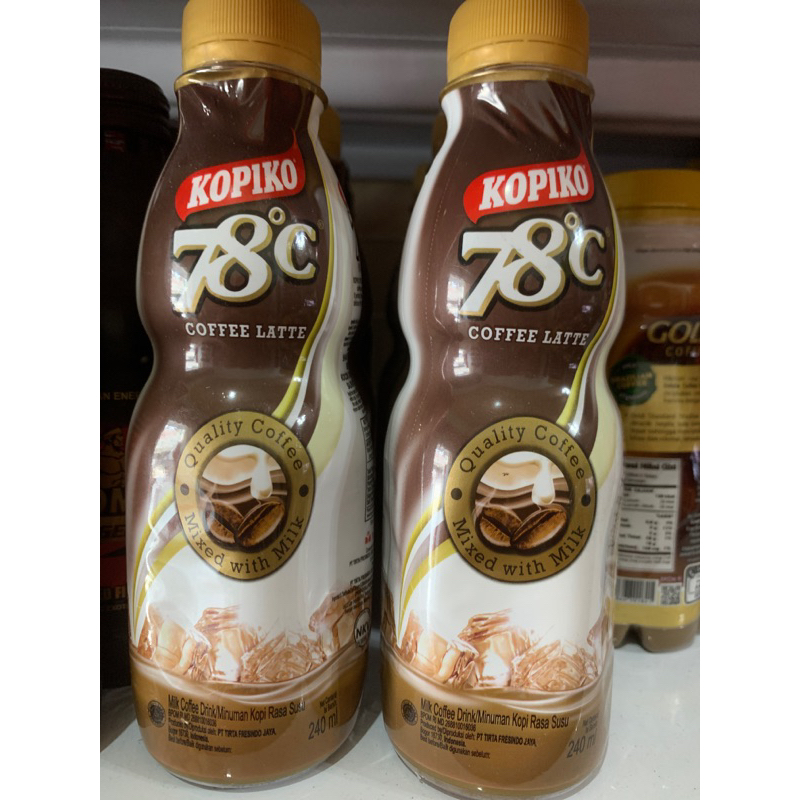 Jual KOPIKO 78’C COFFEE LATTE 240ml | Shopee Indonesia