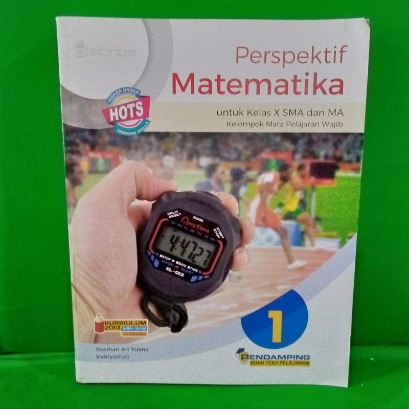 Jual Buku prespektif matematika wajib untuk SMA kelas 1 X 10 kurikulum 2013 revisi platinum ...