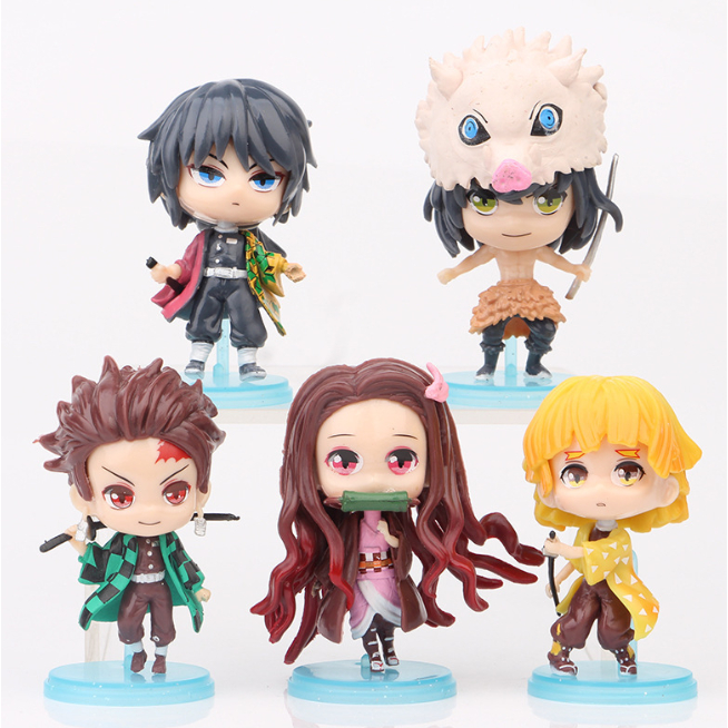 Jual action figure koleksi Demon Slayer 100 kny Kamado tanjiro nezuko ...