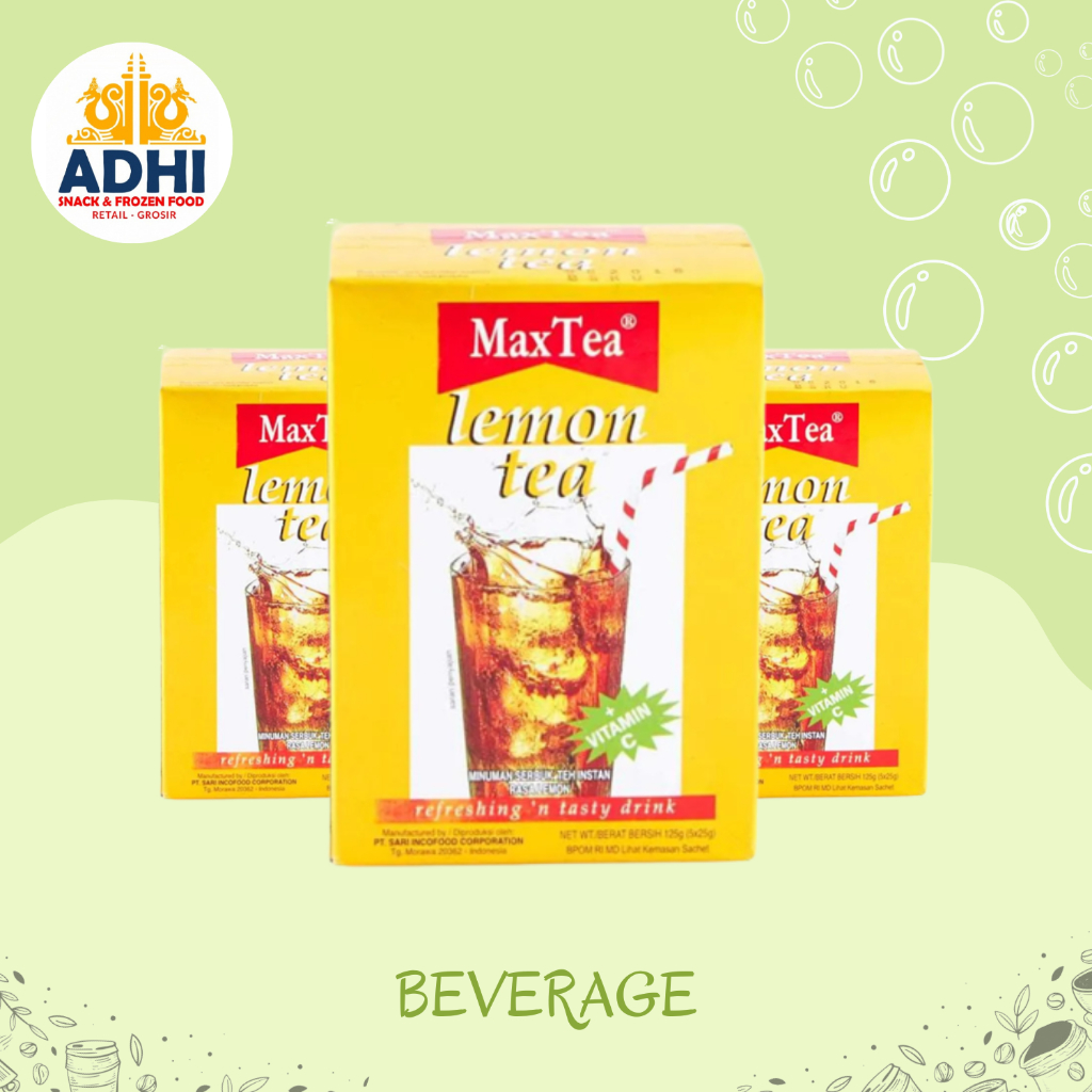 Jual MAXTEA TEH SACHET 5 X 25GR | Shopee Indonesia