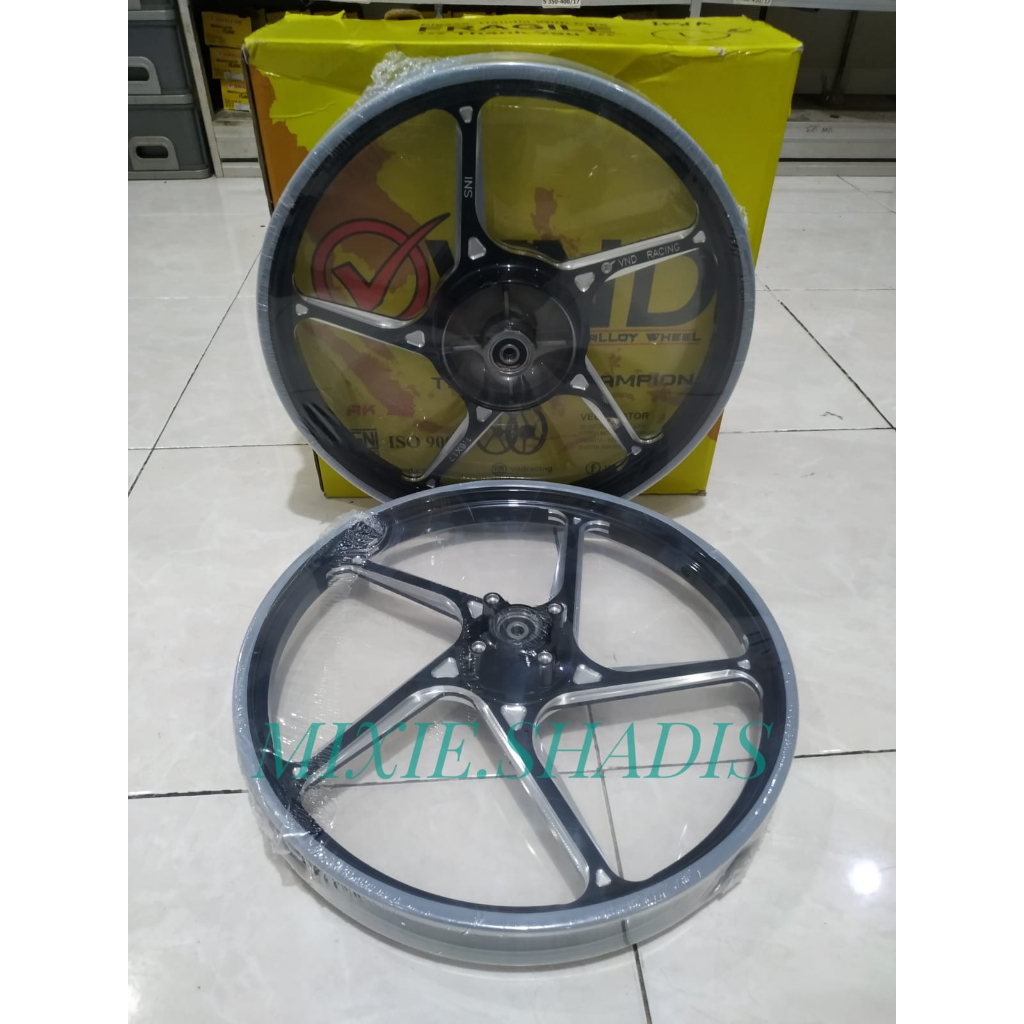 Jual Velg Bintang VND Palang 5 Ak 55 Yamaha Jupiter Warna Black ...