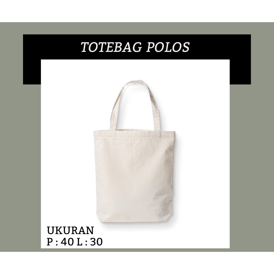 Jual Totebag Kanvas Polos | Shopee Indonesia