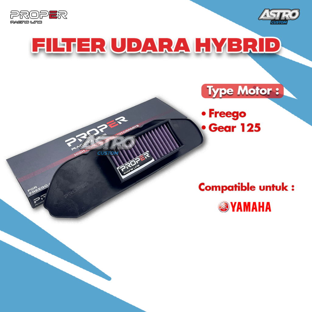 Jual Filter Udara Proper Racing Line Vario 125 150 PCX 150 CBU Air ...