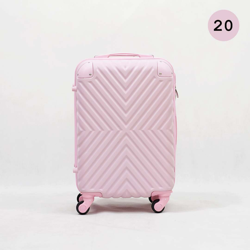 Jual Koper Sultan ( 506 ) Pink - 16 Inch sd 24 Inch | Shopee Indonesia