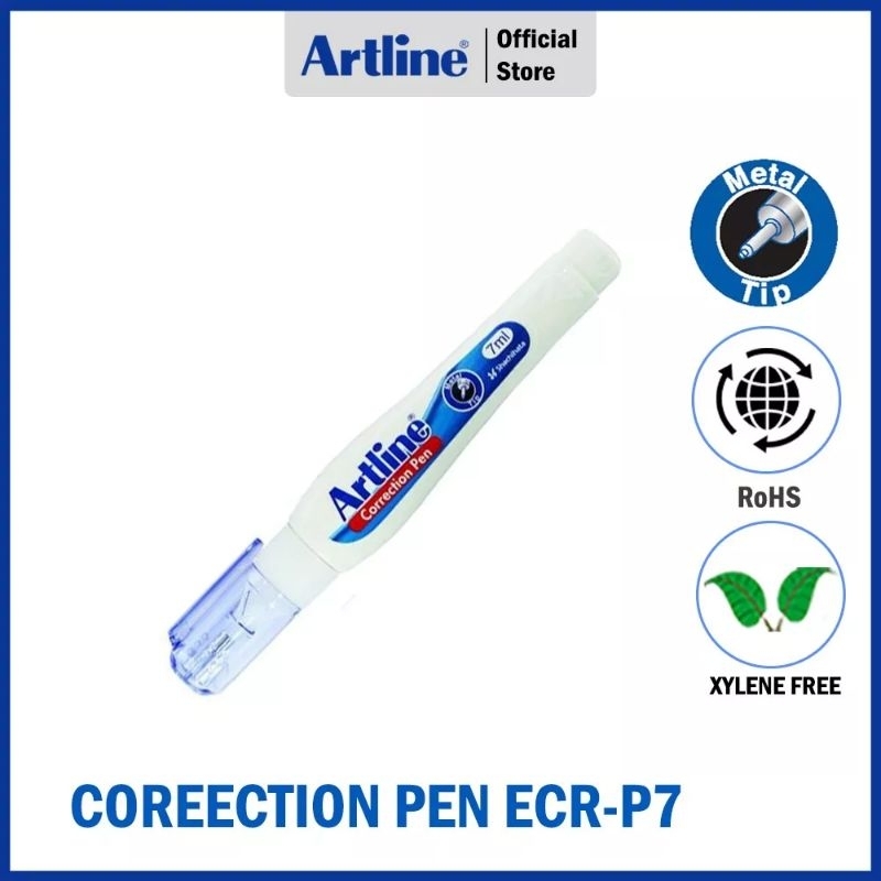 Jual correction pen / tipex pen artline 1 pak isi 12 pcs | Shopee Indonesia