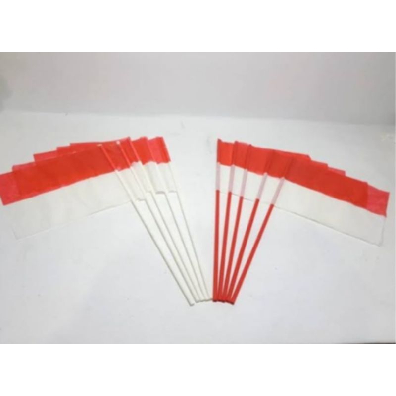 Jual Bendera gagang/bendera merah putih tangkai/bendera plastik tangkai ... Jual Bendera gagang/bendera merah putih tangkai/bendera plastik tangkai ...