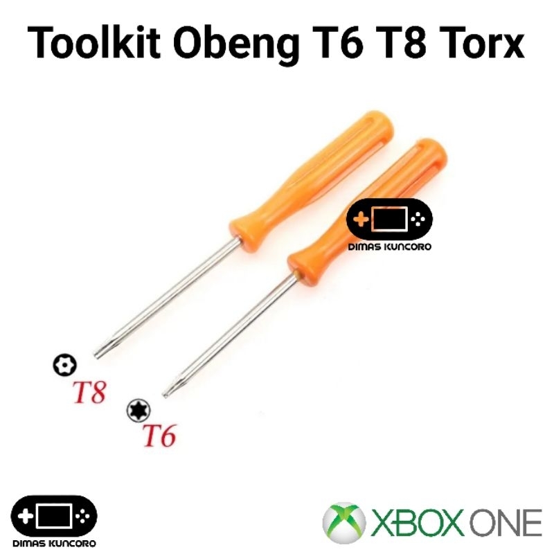 Jual Toolkit Obeng T6 T8 Torx Pembuka Baut Mesin Xbox 360 One Series S ...