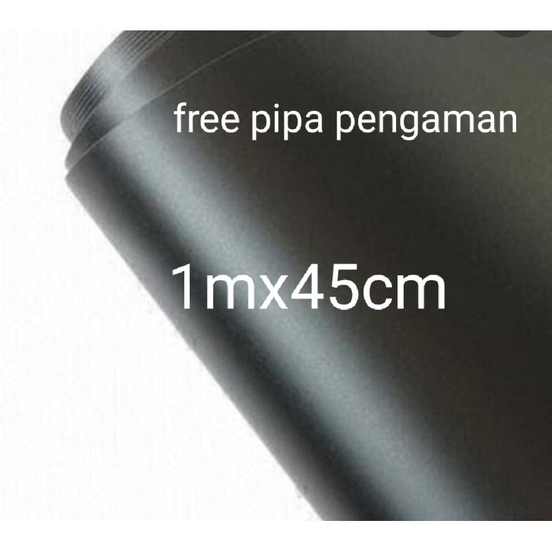 Jual stiker skotlet motor hitam doff, skotlet aquarium (10m free ...