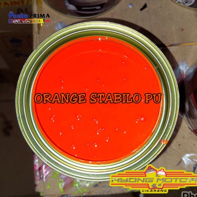 Jual Cat Penta PU/Cat Duco PU 23035 Pentarecent Light Orange (Stabilo Oren) | Shopee Indonesia