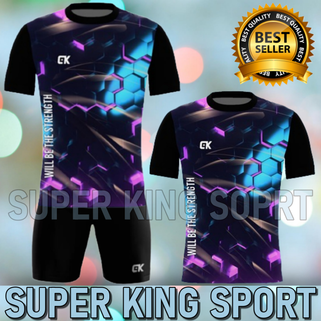 Jual SUPER KING SPORT || Baju Olahraga Printing | Badminton | Bola ...