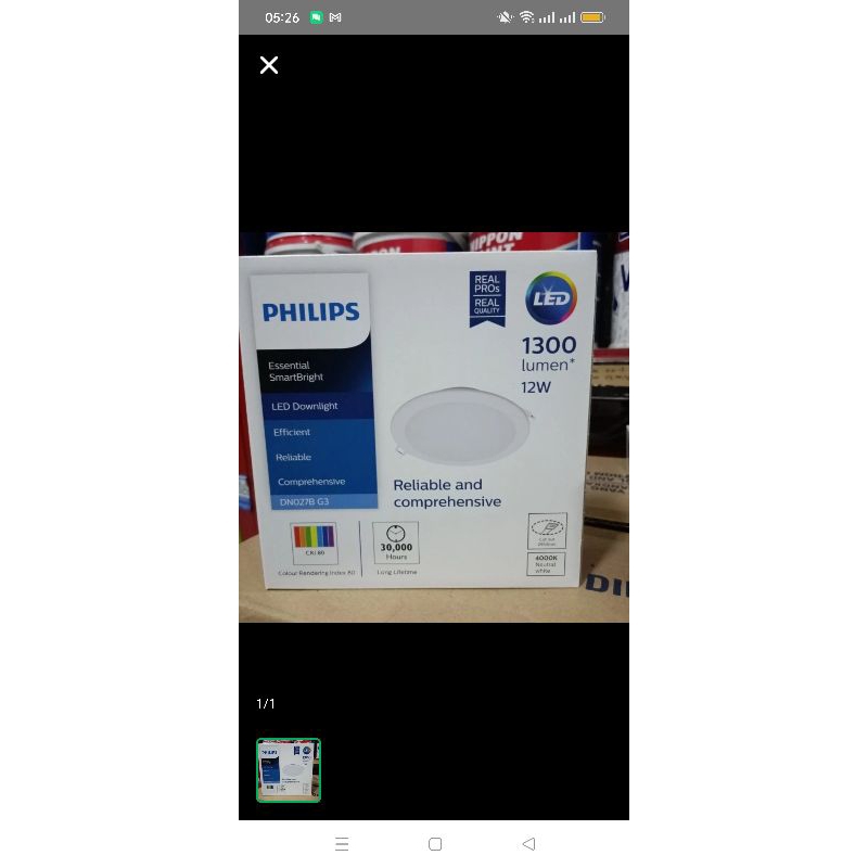 Jual philips led downlight dn027c 12w outbow 7inch | Shopee Indonesia