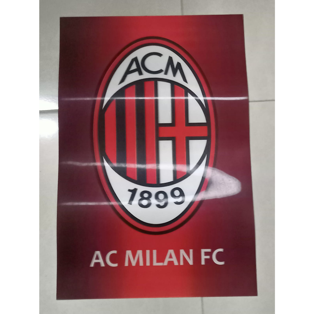 Jual Poster 3 Dimensi 3D Club Bola ACM | Shopee Indonesia