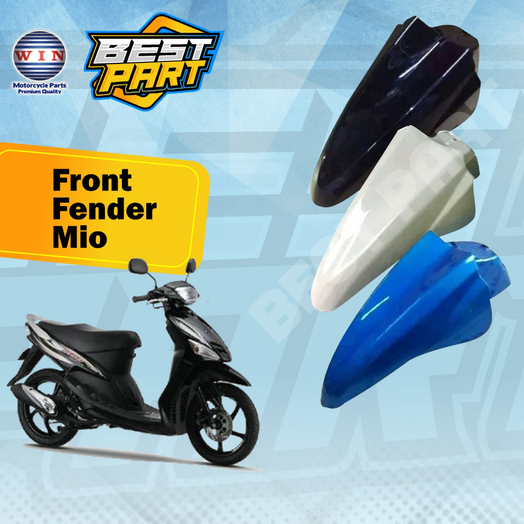 Jual Slebor depan spakboard depan Mio Old merk WIN. Front Fender Mio ...
