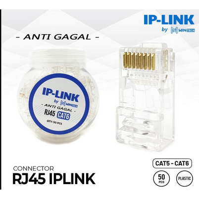 Jual RJ45 Cat5 Botol IP-Link (50Pcs) | Shopee Indonesia