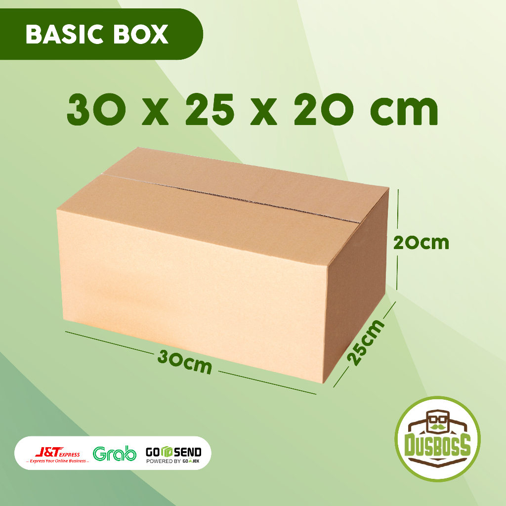 Jual BOX KARDUS Dus Packing 30 x 25 x 20 cm | Shopee Indonesia