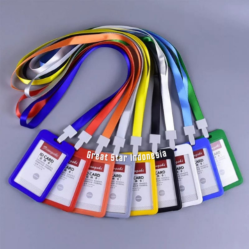 Jual ID CARD HOLDER DX-612 + Tali Id card Puller 1SET | Shopee Indonesia