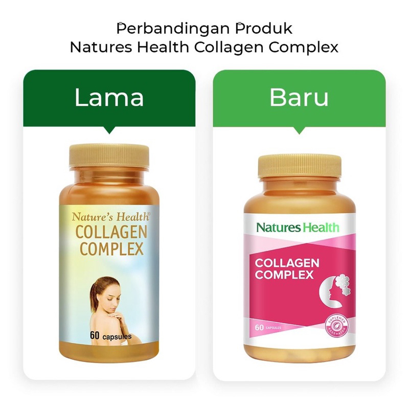 Jual nature's health collagen complex 60 tab READY‼️ORIGINAL 100% | Shopee Indonesia