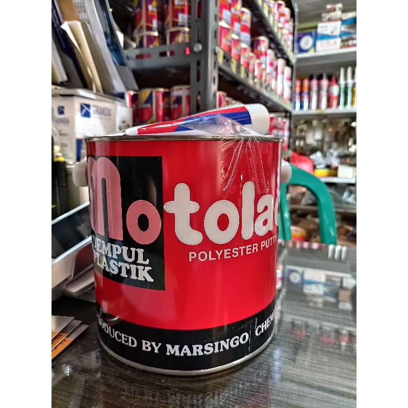 Jual Dempul Motolac 3Kg warna putih | Shopee Indonesia
