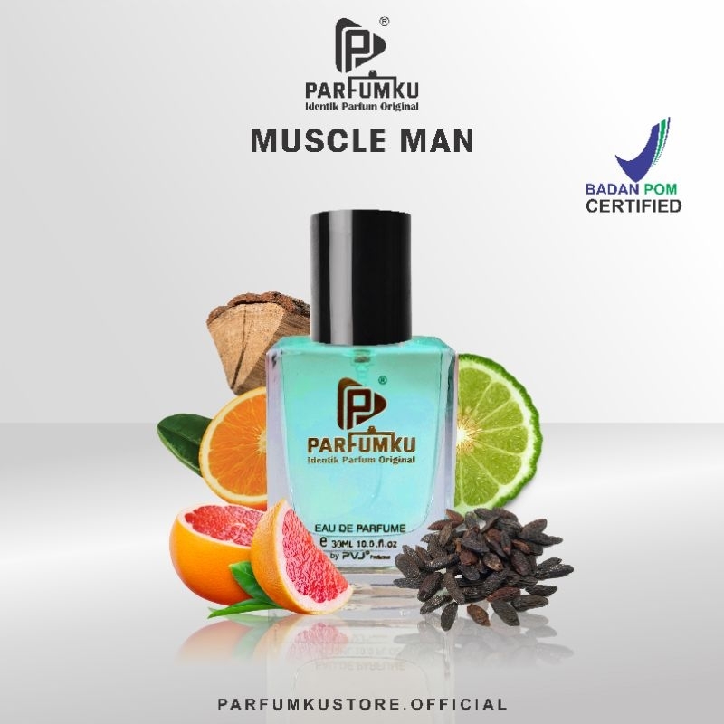 Jual PARFUMKU Muscle Man (Vision) Eau De Parfume Minyak Wangi Tahan ...