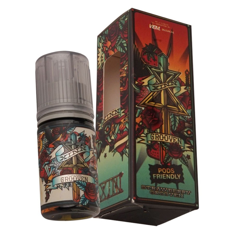 Jual Grooven Strawberry Vanilla Cream Pods Friendly 30ML by RRQ Xinn x ...