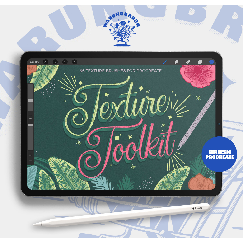 Jual Texture Toolkit for Procreate BP00252 | Shopee Indonesia