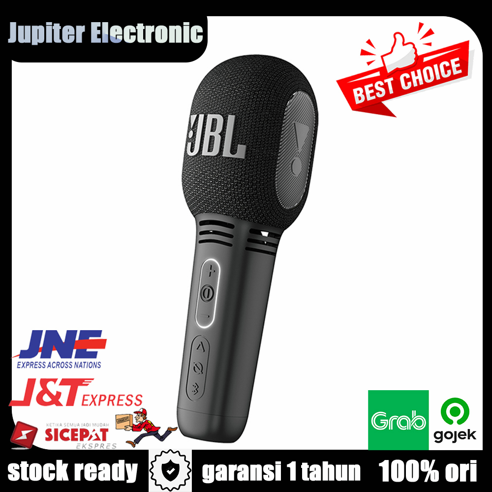Jual JBL KMC 300 Bluetooth Wireless Microphone Handheld Karaoke - Hitam ...