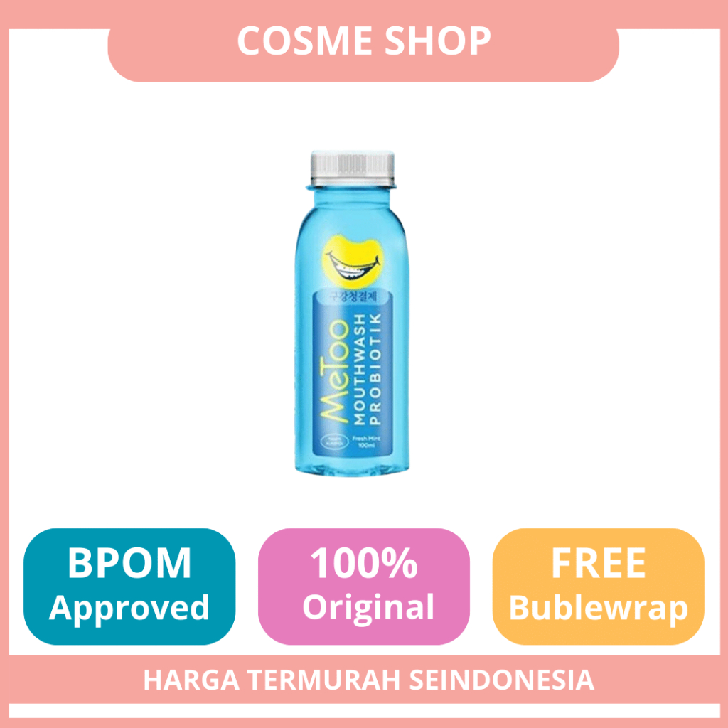Jual MeeToo Mouthwash Fresh Mint 100ML/Pemutih Gigi/Kumur Gigi | Shopee ...