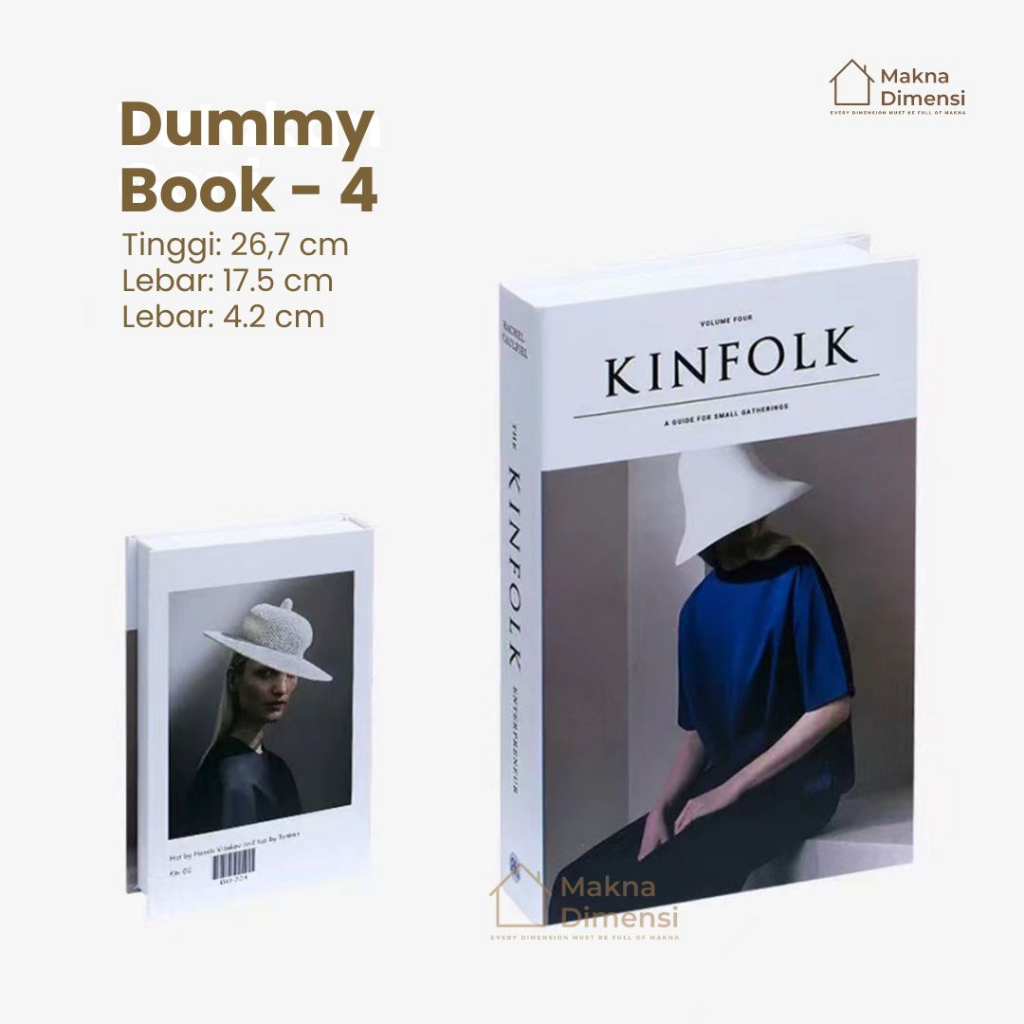 Jual Buku pajangan dekorasi dummy book makna dimensi buku properti foto ...