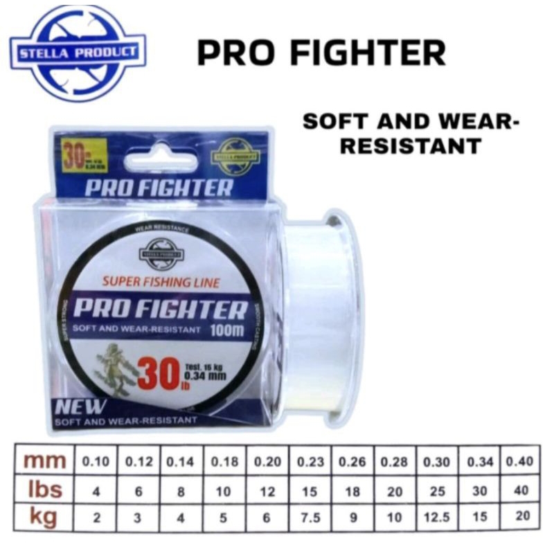 Jual SENAR PANCING STELLA PRO FIGHTER 100 METER | Shopee Indonesia