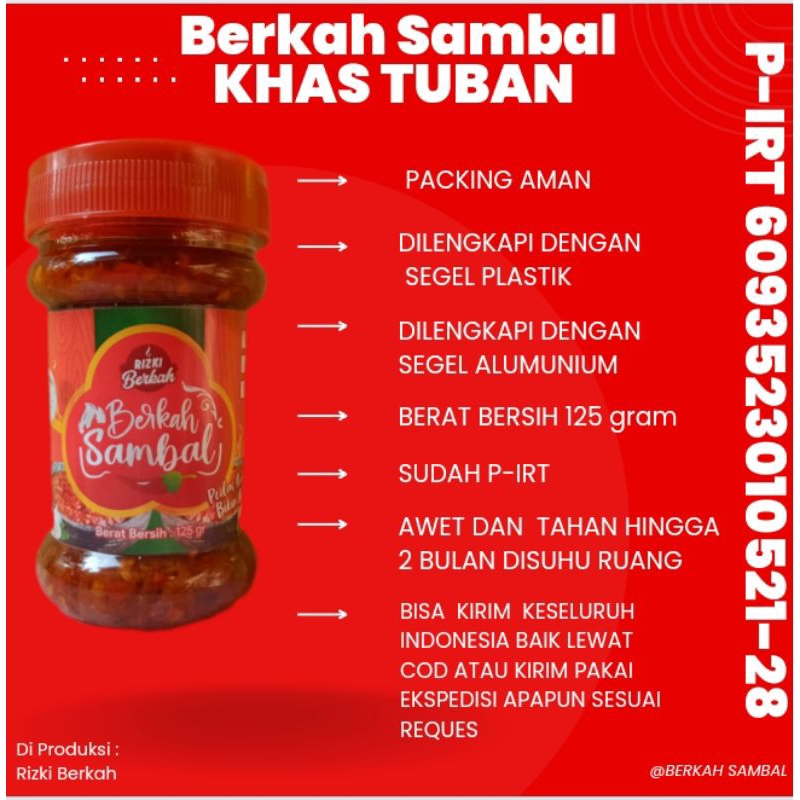 Jual sambal / sambel / berkah sambal / aneka sambal / sambal cumi ... Jual sambal / sambel / berkah sambal / aneka sambal / sambal cumi ...