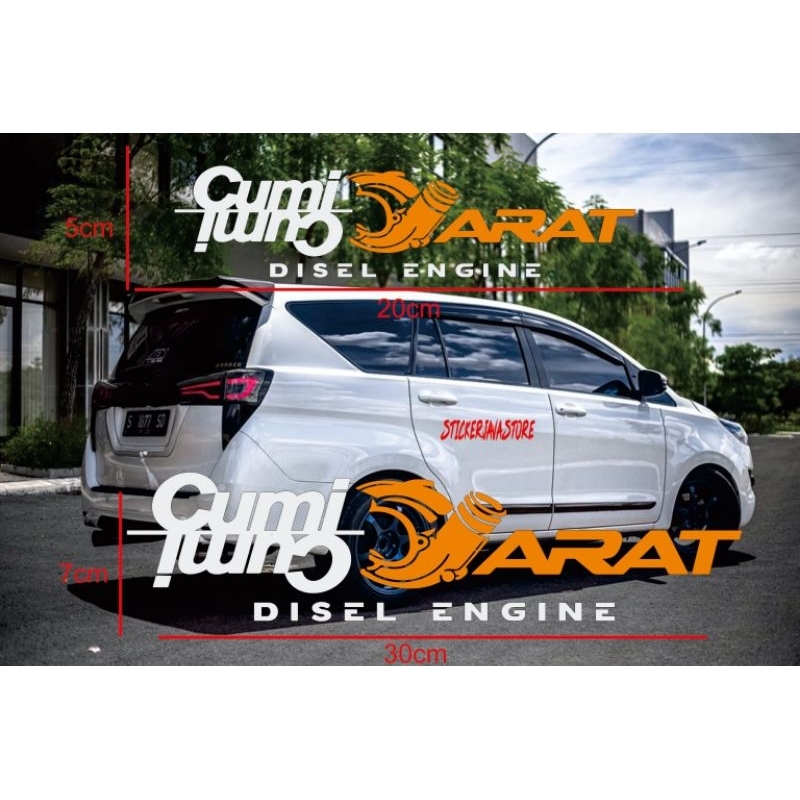 Jual STIKER MOBIL STIKER CUMI DARAT | Shopee Indonesia