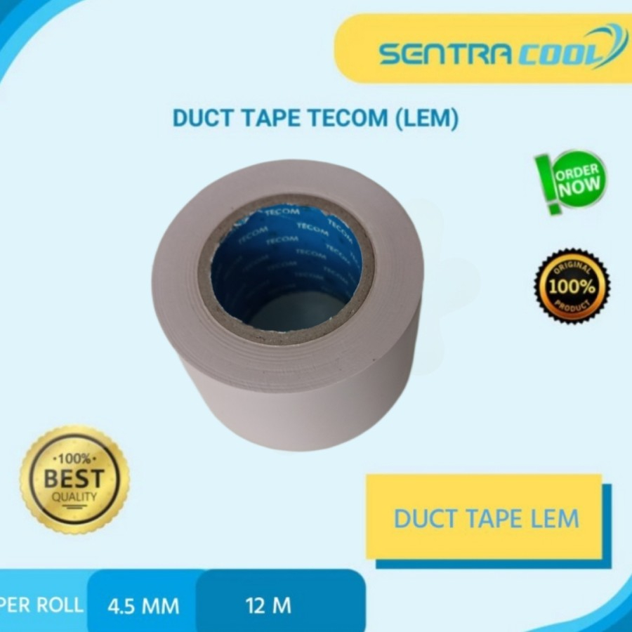 Jual Duct Tape TECOM (Lem) | Shopee Indonesia