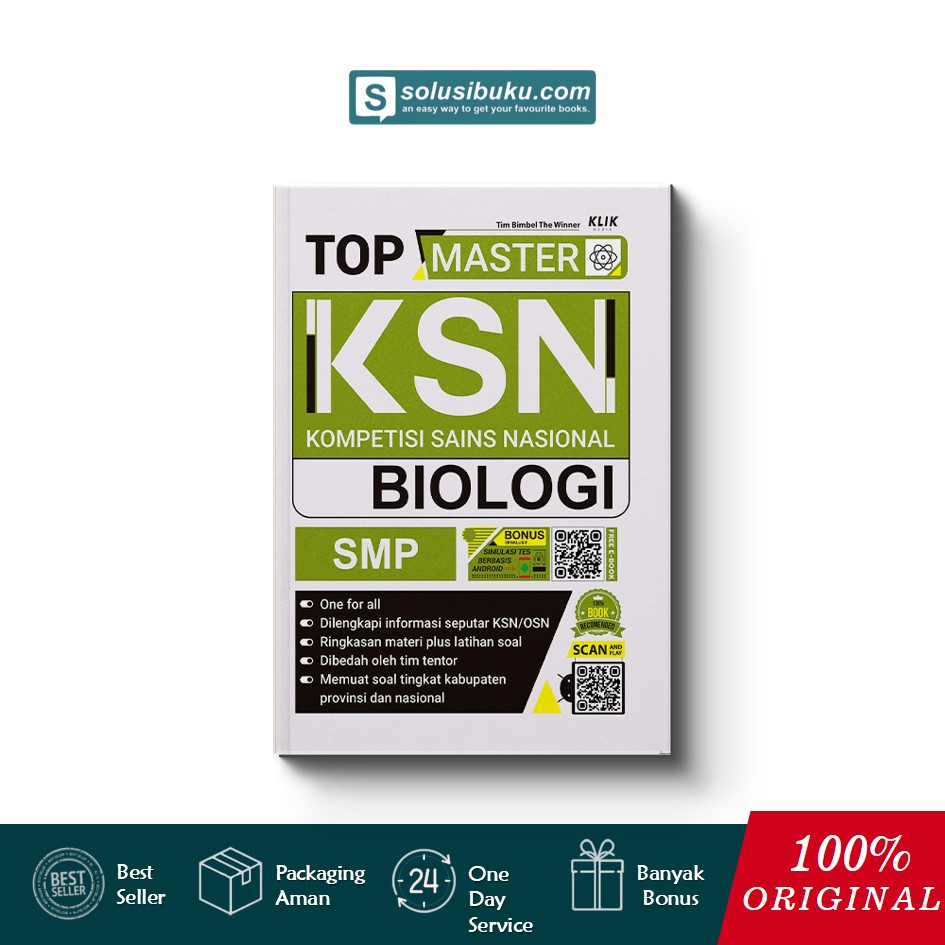 Jual Buku Top Master KSN Biologi SMP (C-Klik Media) | Shopee Indonesia