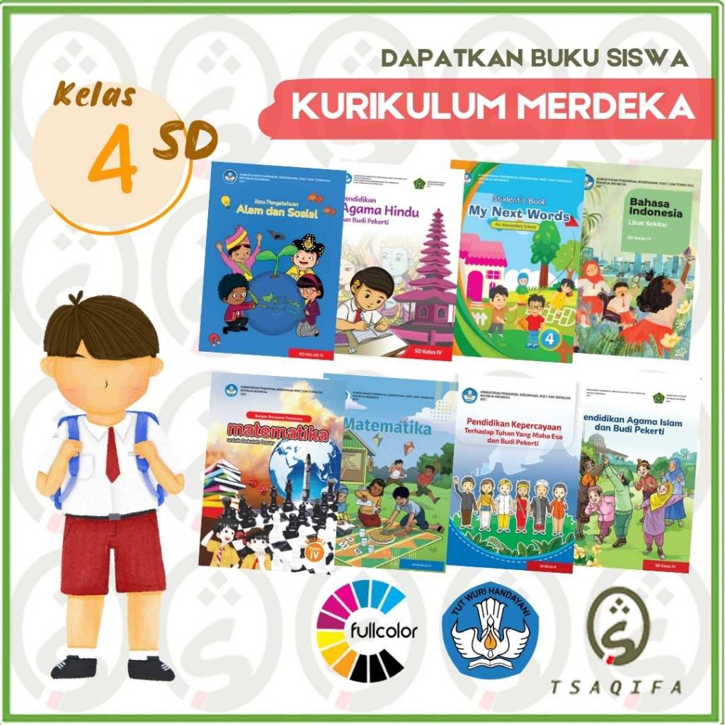 Jual BUKU PAKET KURIKULUM MERDEKA KELAS 4 SD Buku Siswa Kurmer K 21 BUKU TEKS SISWA KELAS 4 SD ...