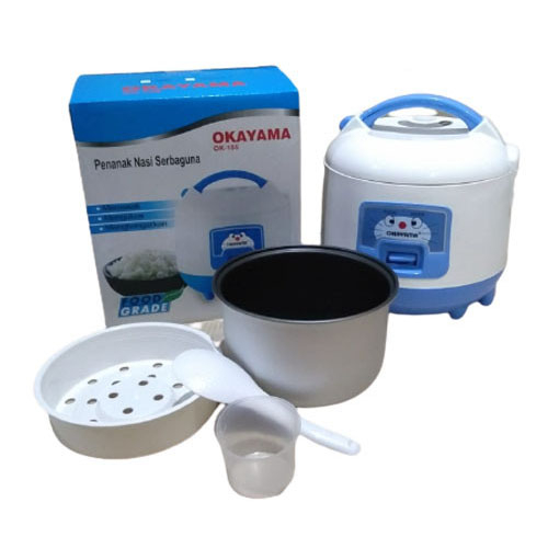 Jual Magic Com Kecil 1 Liter Okayama OK 105 Rice Cooker Mini | Shopee ...